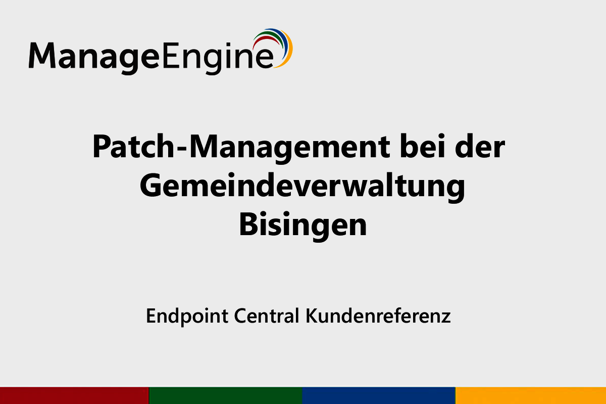 Case Study: Patch-Management in der öffentlichen Verwaltung | Gemeindeverwaltung Bisingen